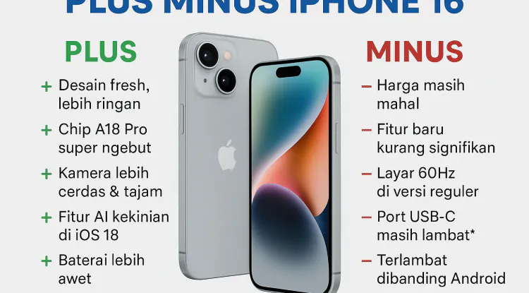 Plus Minus iPhone 16 – Worth It Banget atau Mending Skip Dulu ...
